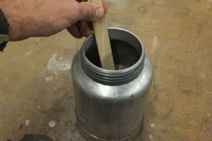 Proper Ratio Mixing With Improper Tools | WunderWoods